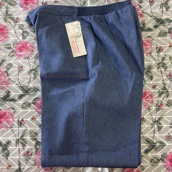 Koret | Jeans | New Vintage Koret City Blues Elastic Waist Jeans Sz 6 ...